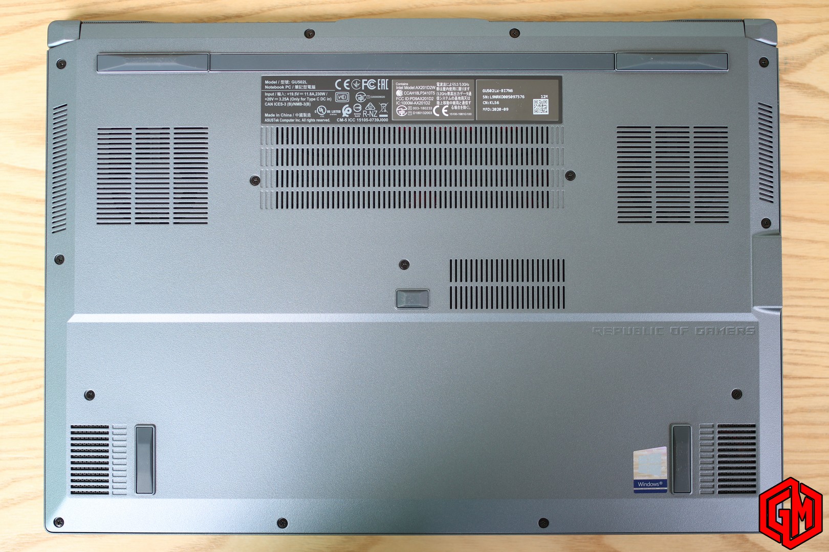 Asus Zephyrus M15 GU502LW Prism Gray Core i7 10750H VGA RTX 2070 màn ...